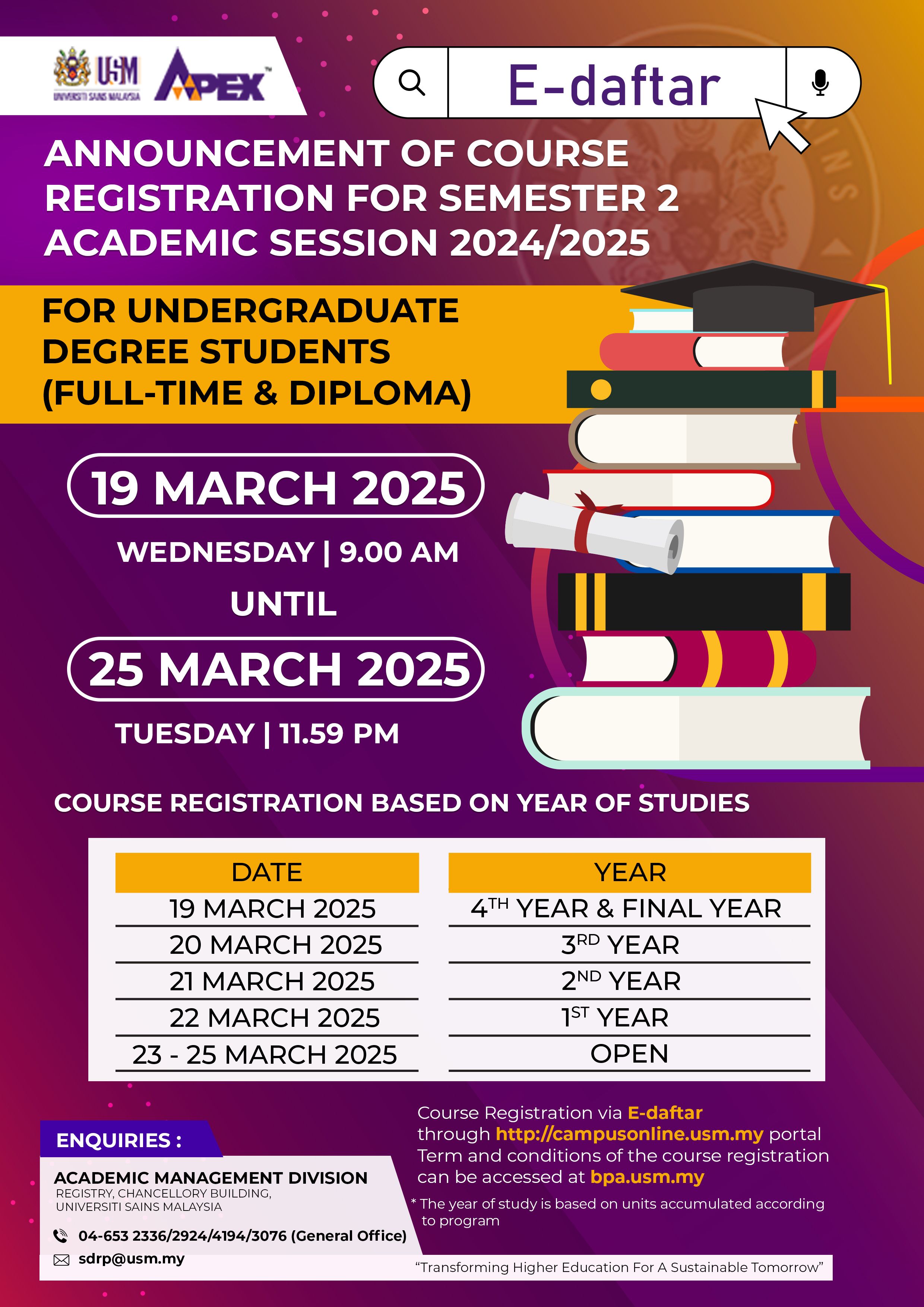 School of Biological Sciences USM